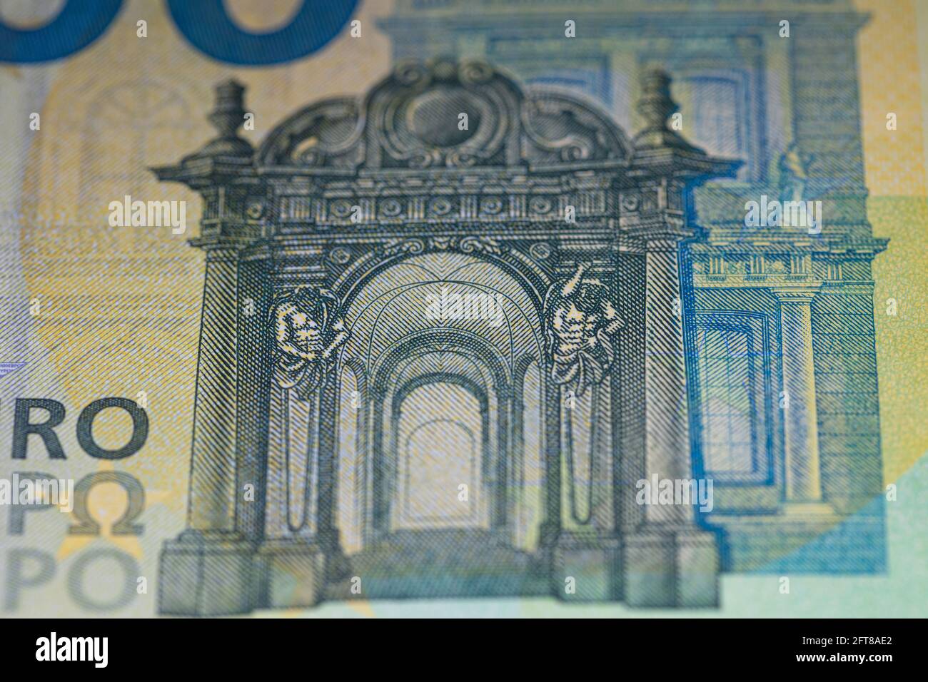 closeup of 100 euro banknote for design purpose Stock Photo - Alamy