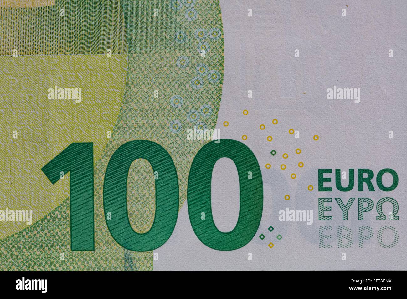 closeup of 100 euro banknote for design purpose Stock Photo - Alamy