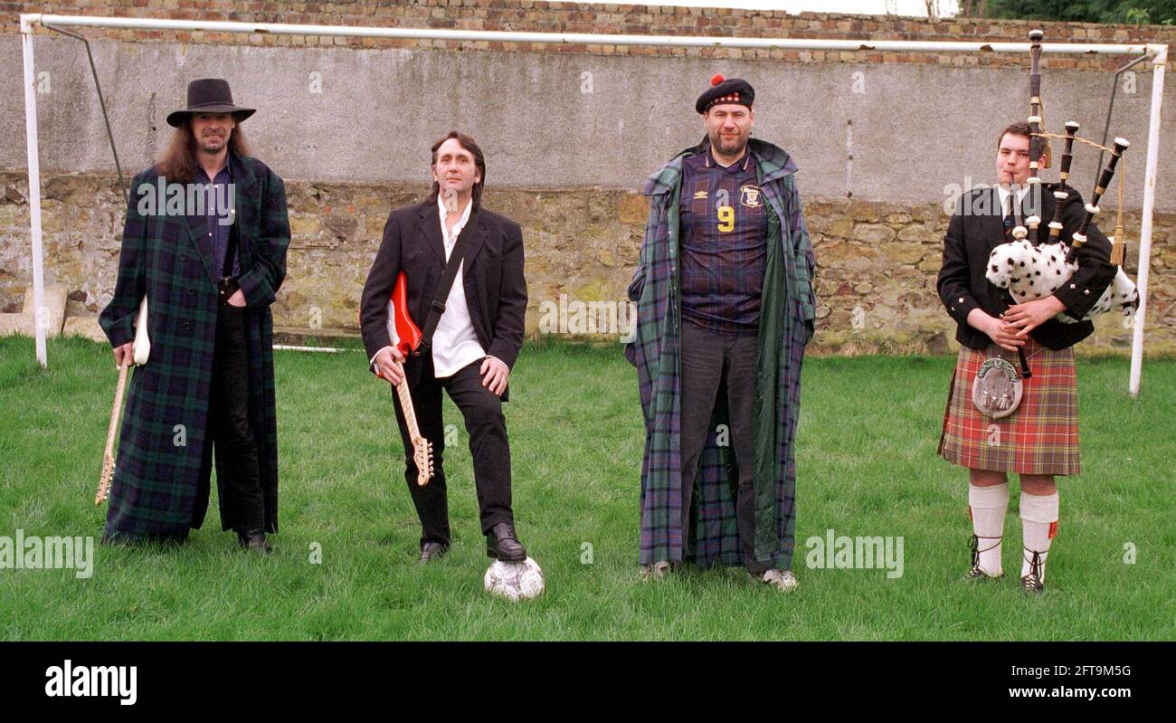 Derek William Dick, better known as Fish with piper Simon McKerrell ...