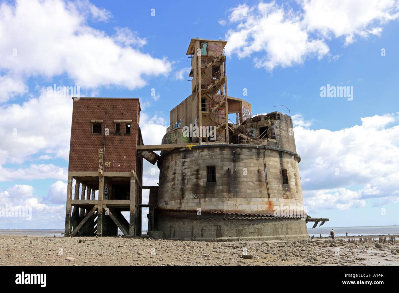 The Isle of Grain on the north Kent coast, England UK Stock Photo - Alamy