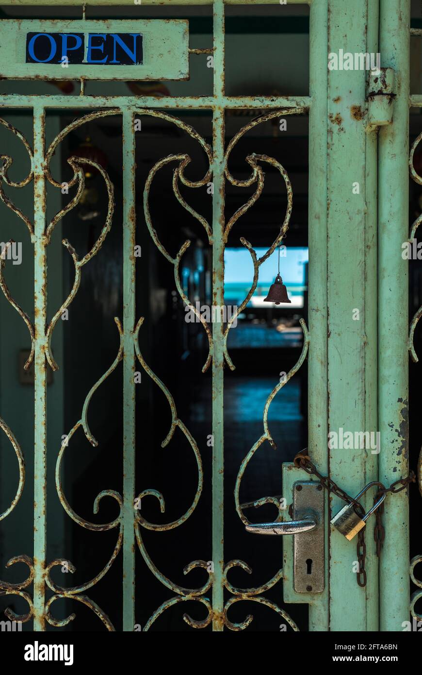 closed beach restaurant in hua hin during lock down Stock Photo - Alamy