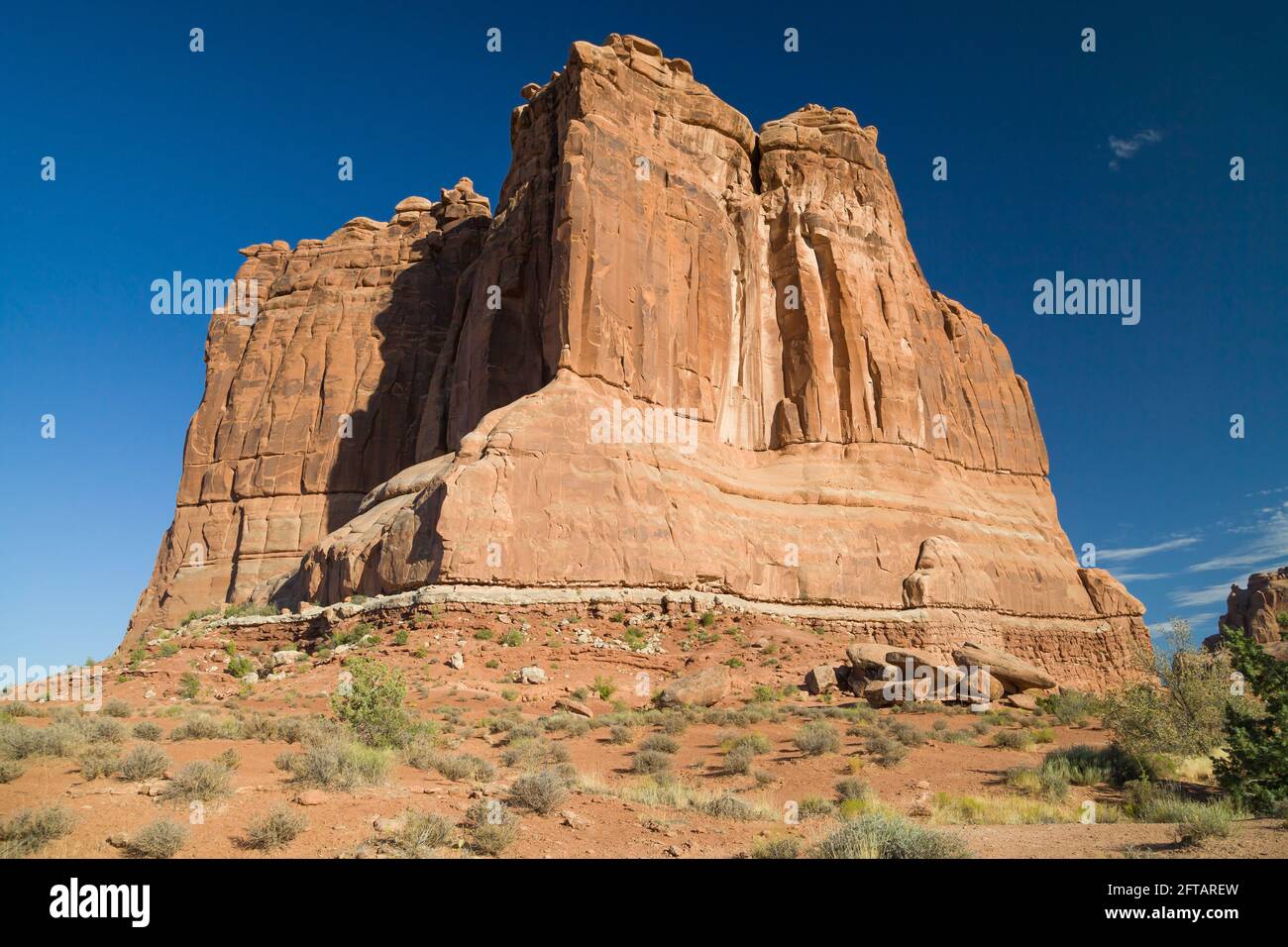 The Organ from Courthouse Towers Viewpoint in Arches National Park ...