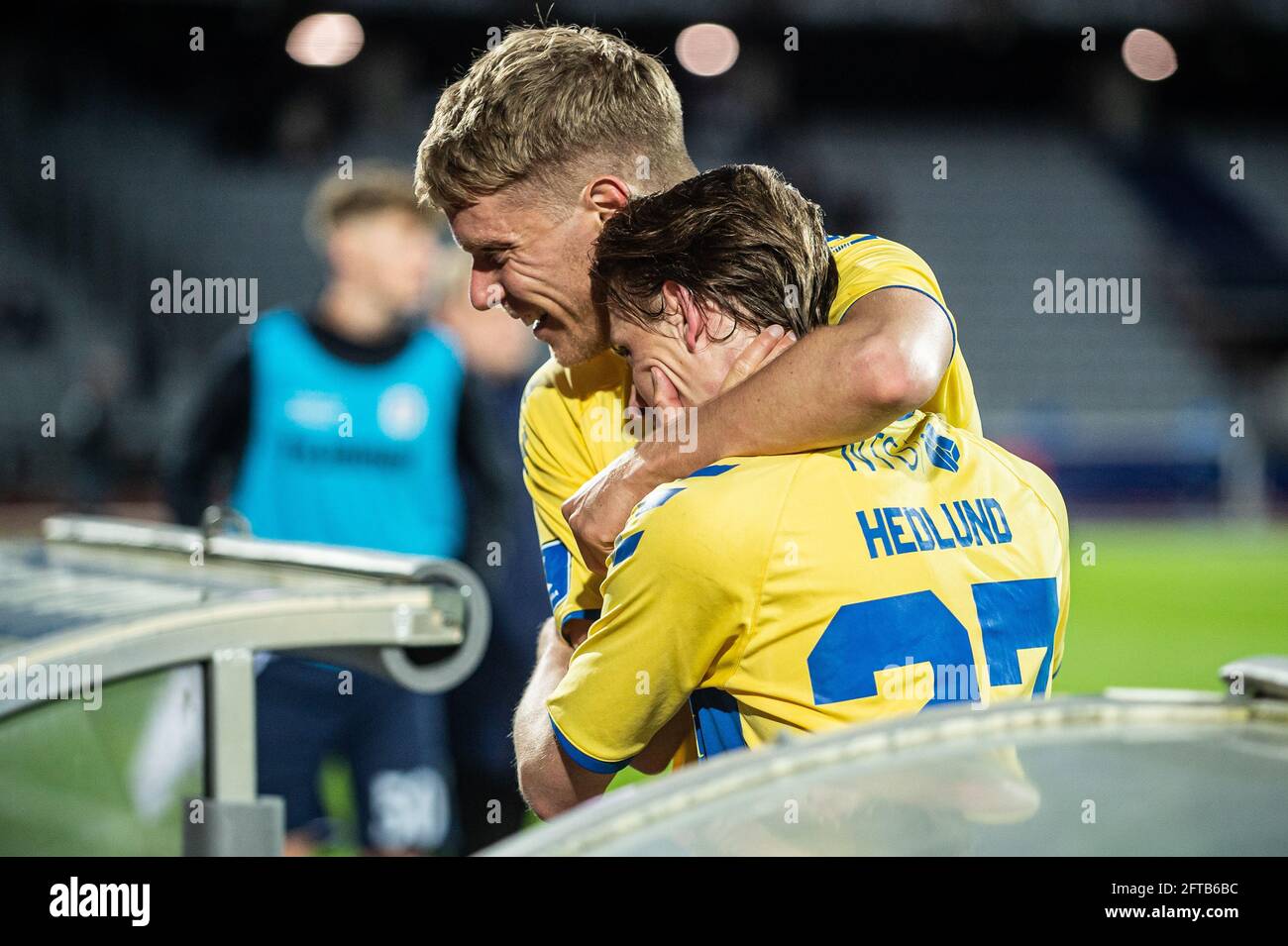 Aarhus, Denmark. 20th May, 2021. Sigurd Rosted (L) and Simon Hedlund (R ...