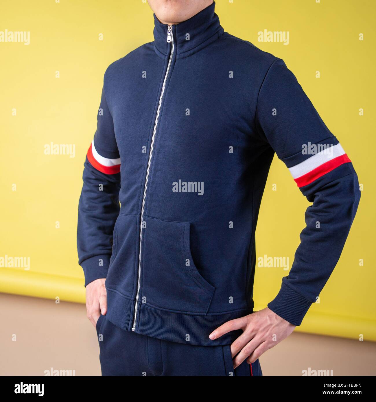 Blue tracksuit hi-res stock photography and images - Alamy