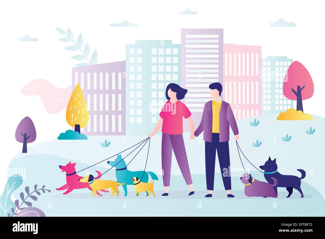 Spend outdoors Stock Vector Images - Alamy