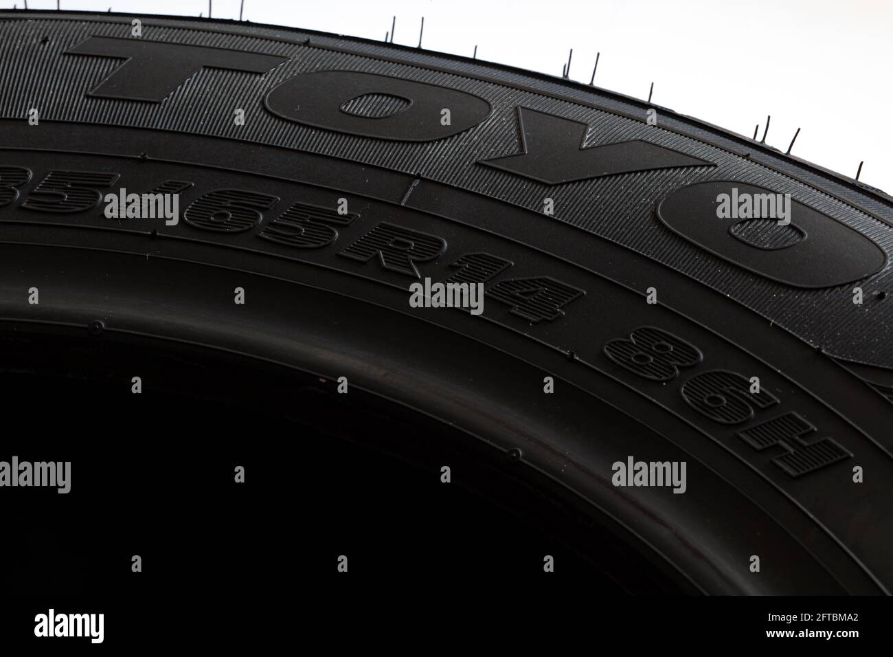 Itami, Japan - May 19, 2021: Toyo Tires 185 65 R14 Stock Photo - Alamy