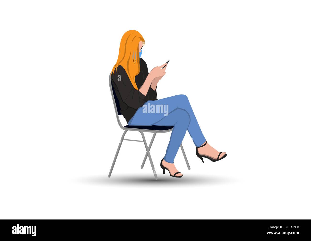 Hold on chair Stock Vector Images - Alamy