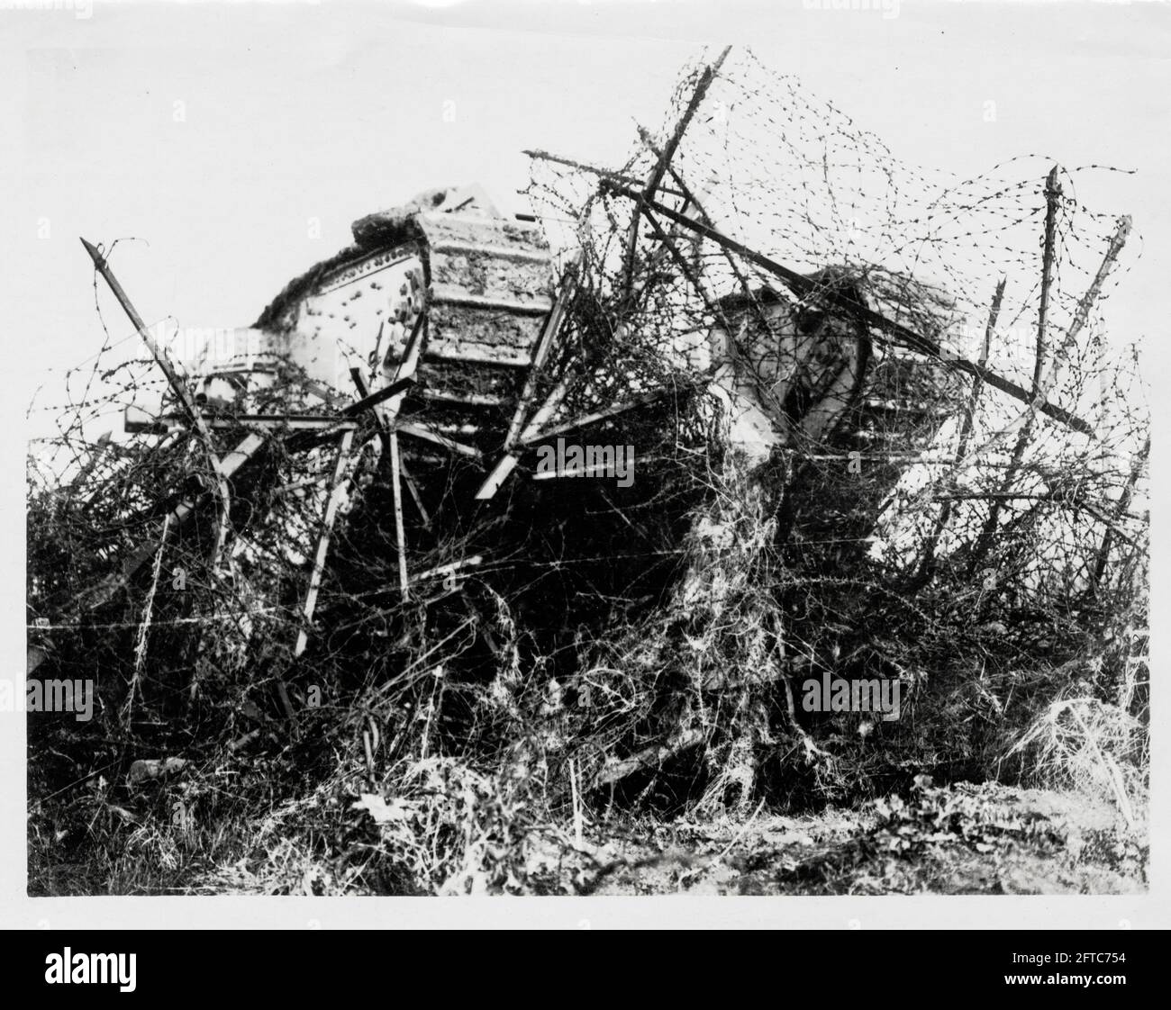 World war one tank trench hi-res stock photography and images - Alamy