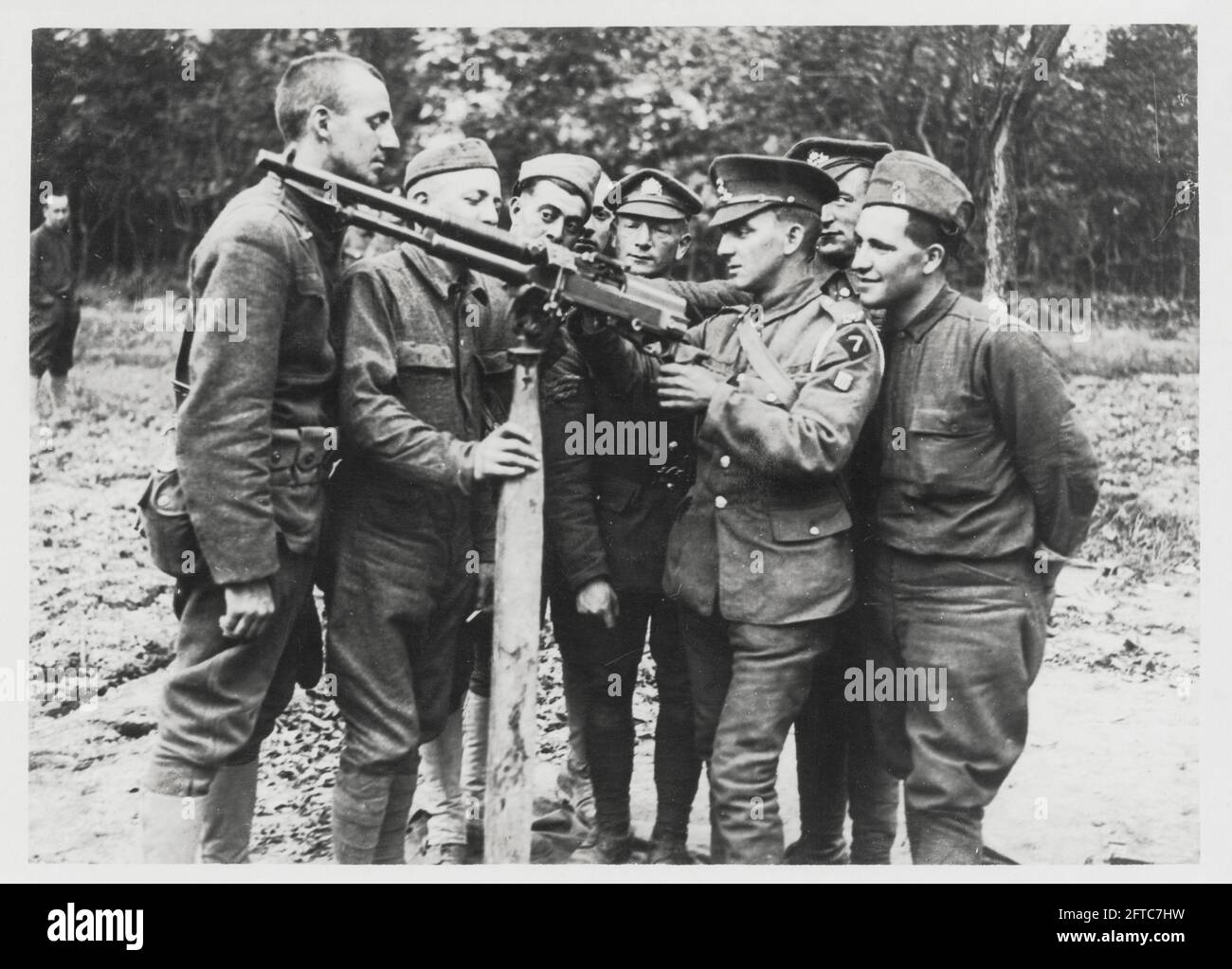 World War One, WWI, Western Front - A British machine gunner explains ...