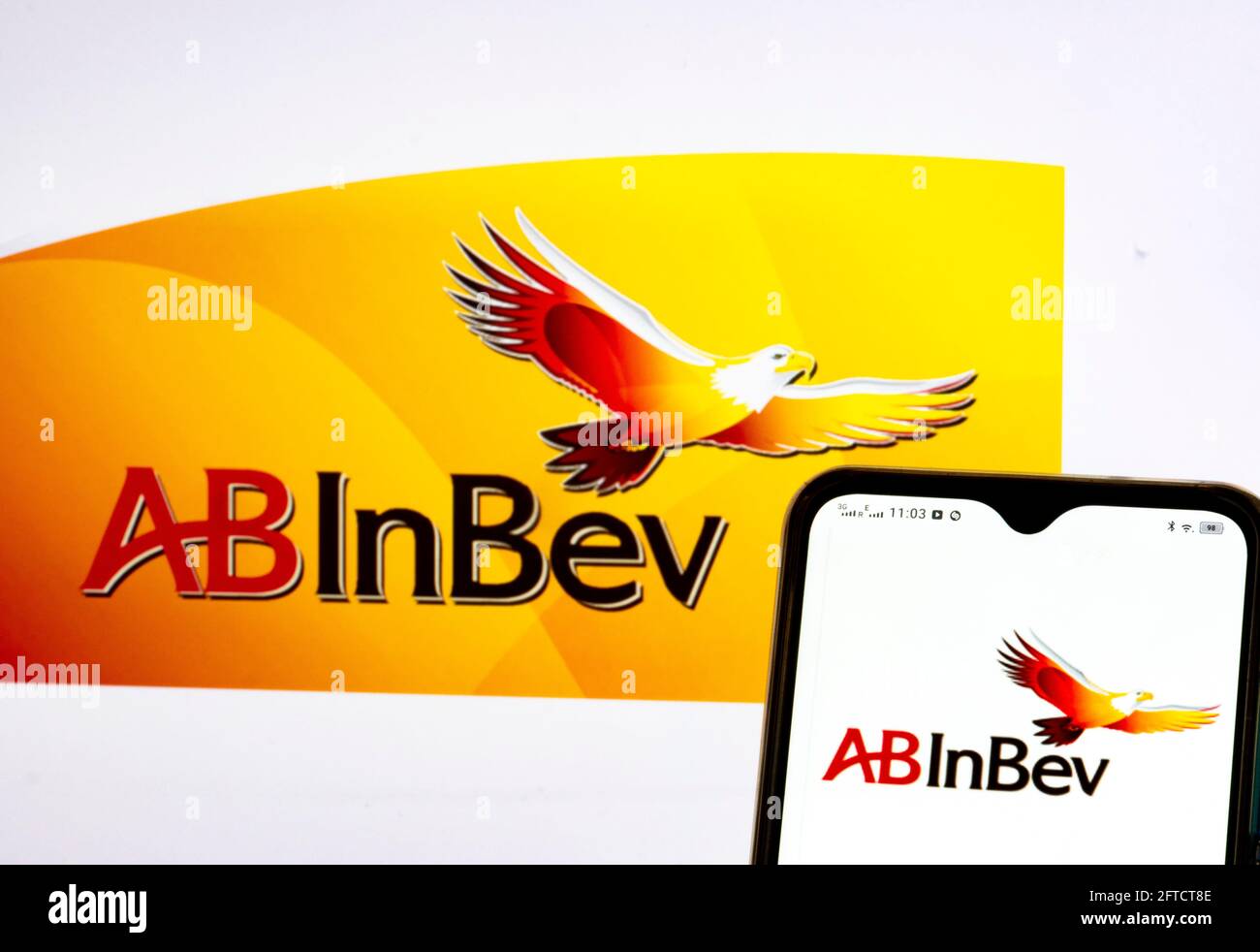 Anheuser busch inbev logo hi-res stock photography and images - Alamy