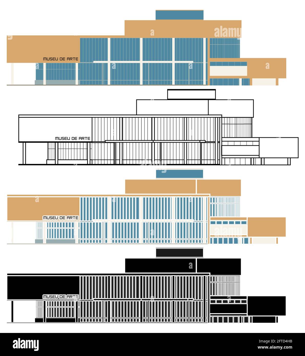 Art gallery museum in Cut Out Stock Images & Pictures - Alamy