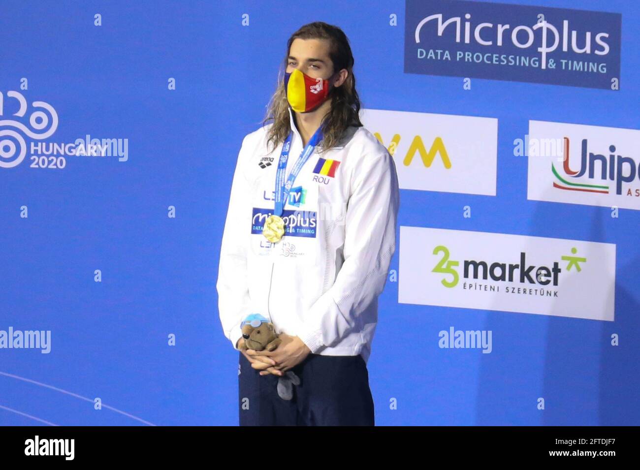 Budapest, Hungary. 20th May, 2021. Robert-Andrei Glinta of, Romania ...