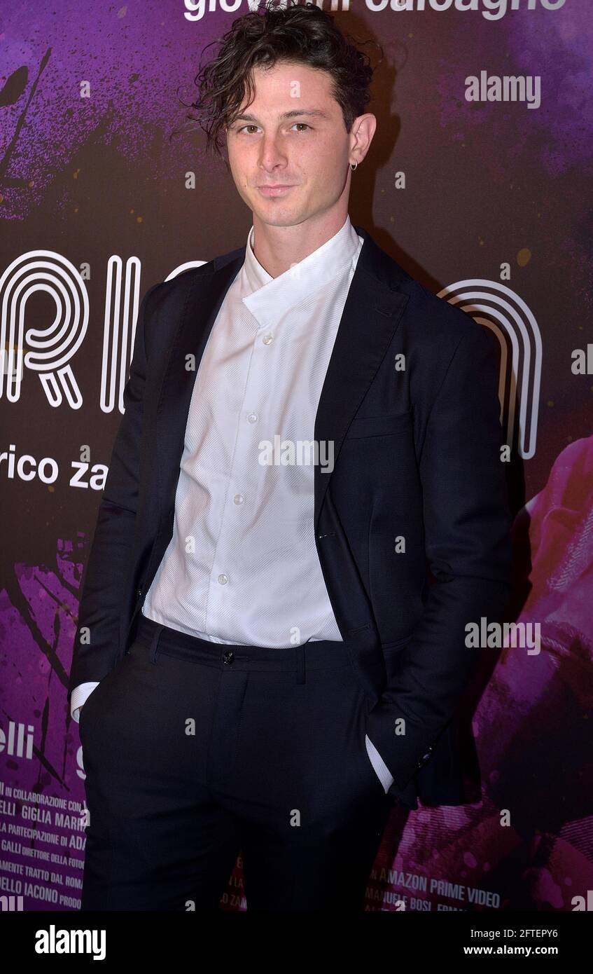 Rome, Italien. 20th May, 2021. The Italian actor Daniele Rienzo attend ...