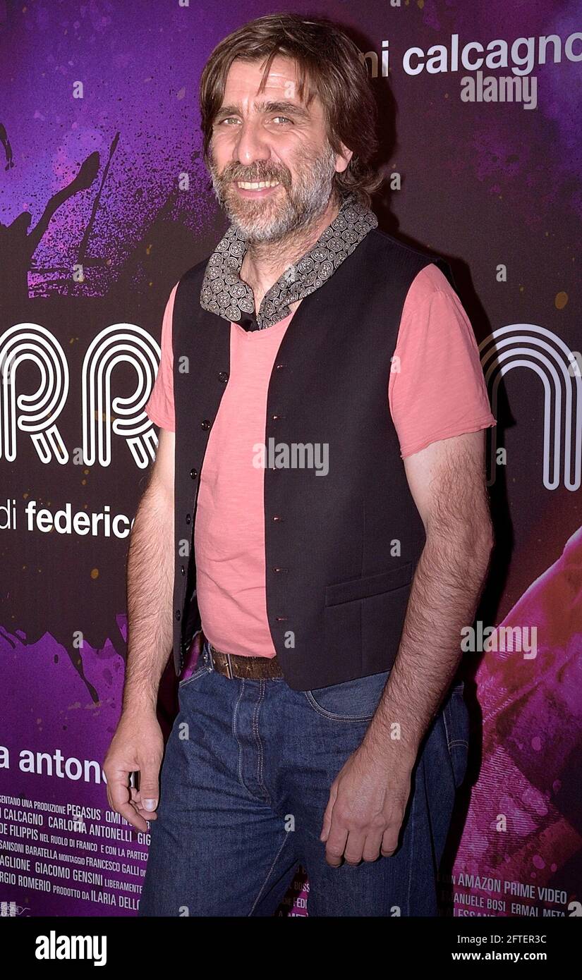 Rome, Italien. 20th May, 2021. The Italian actor Giovanni Calcagno ...