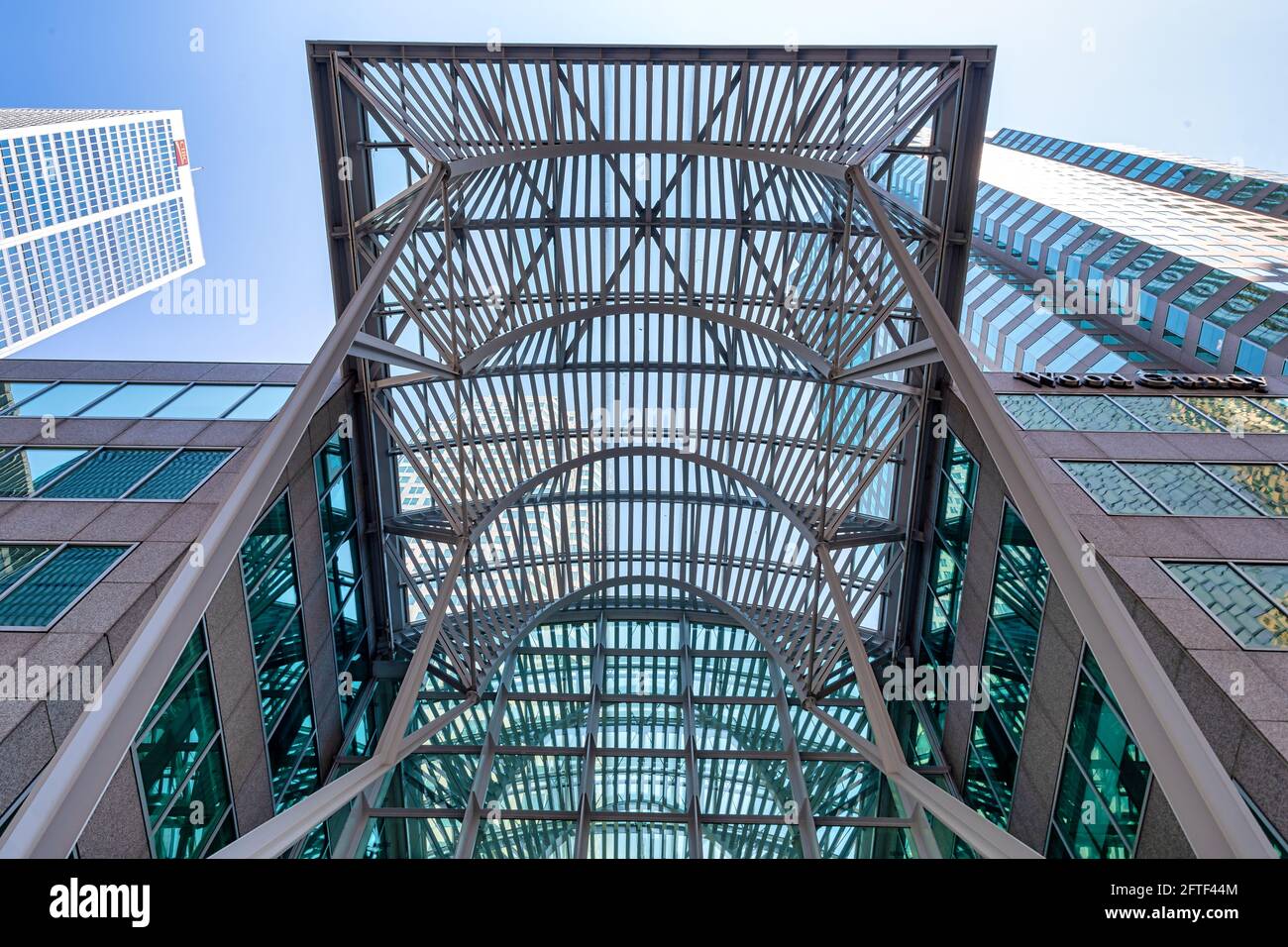 Brookfield place santiago calatrava toronto hi-res stock photography ...