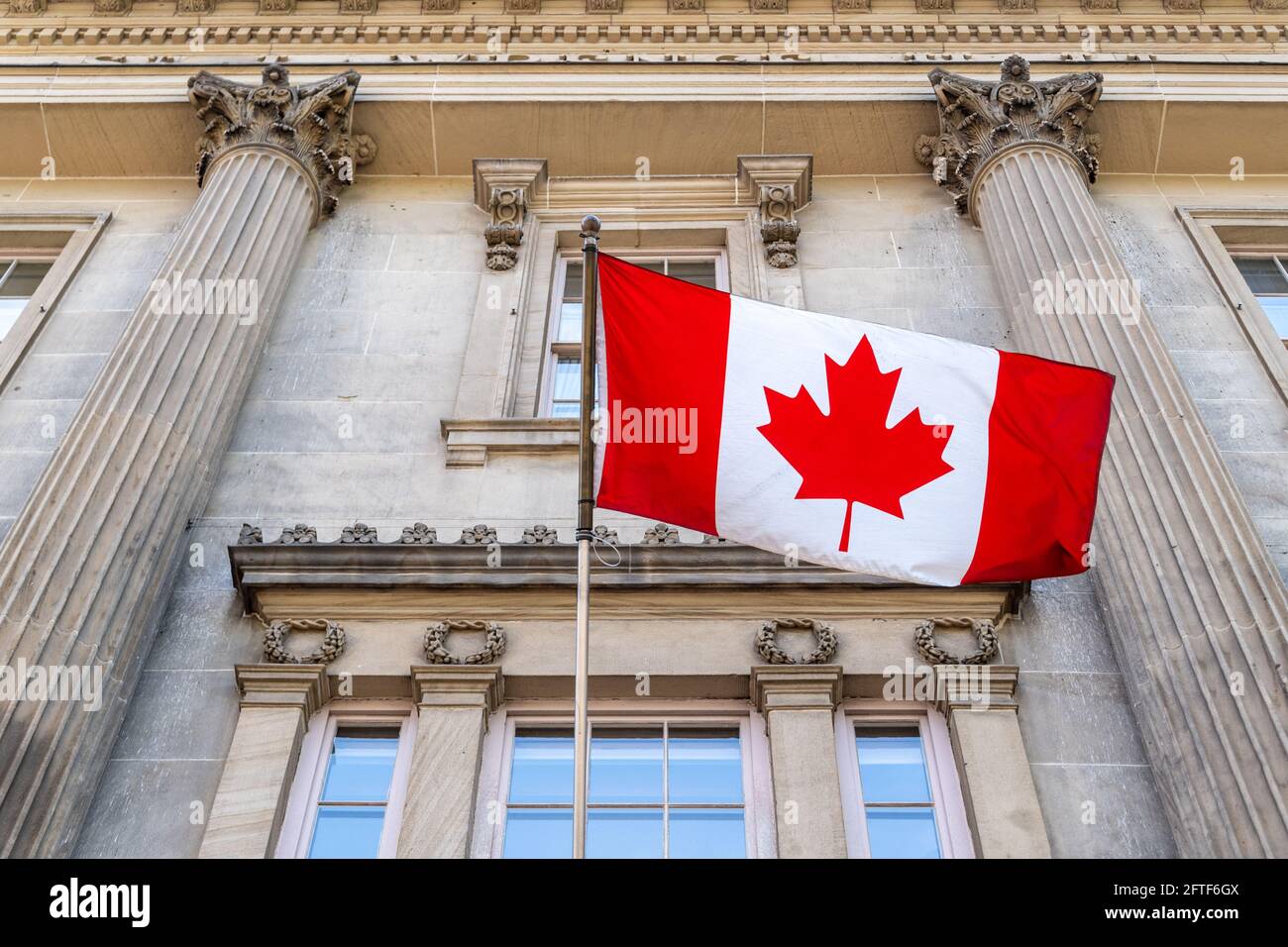 St. Lawrence Hall, building architecture in Toronto, Canada Stock Photo ...