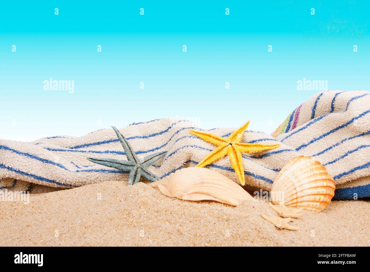 background of beach sand and shells Stock Photo - Alamy