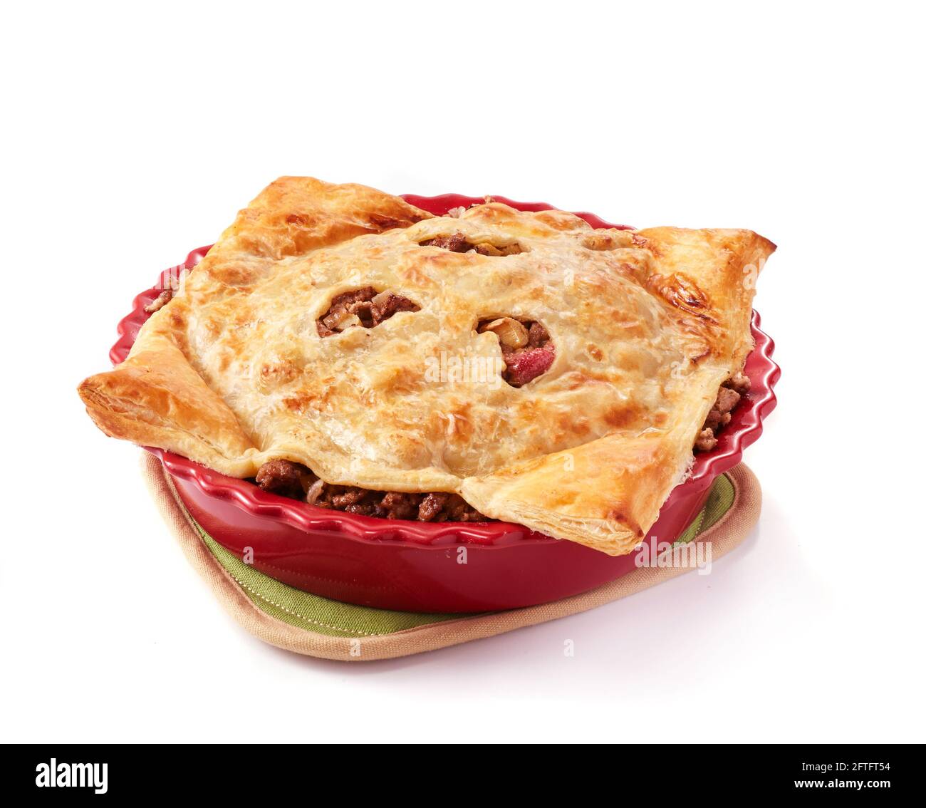 Meat pie Cut Out Stock Images & Pictures - Alamy