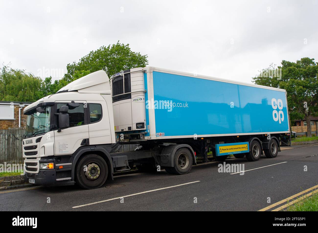 Coop lorry hi-res stock photography and images - Alamy