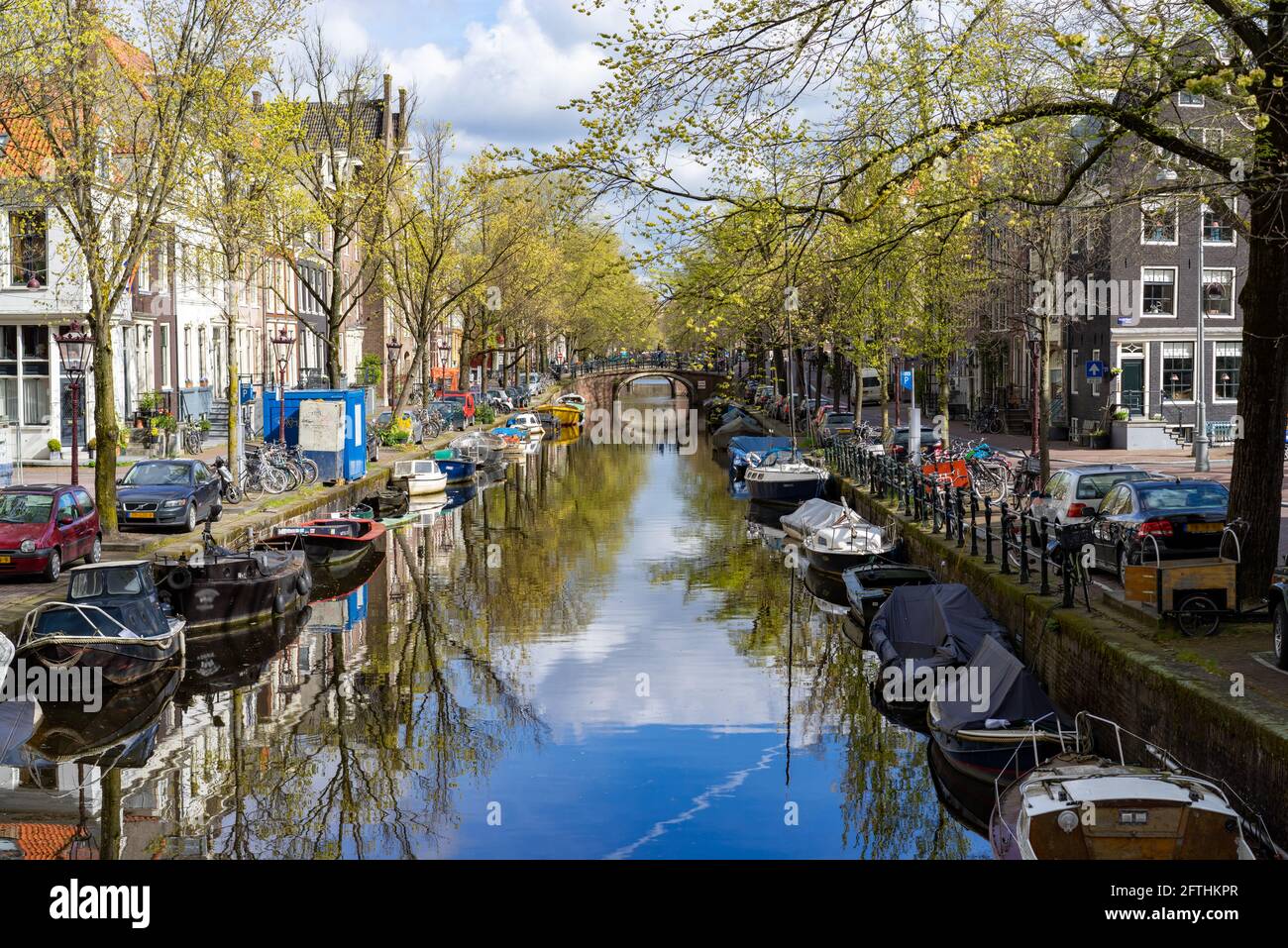 Spring day in Amsterdam, the Netherlands Stock Photo - Alamy