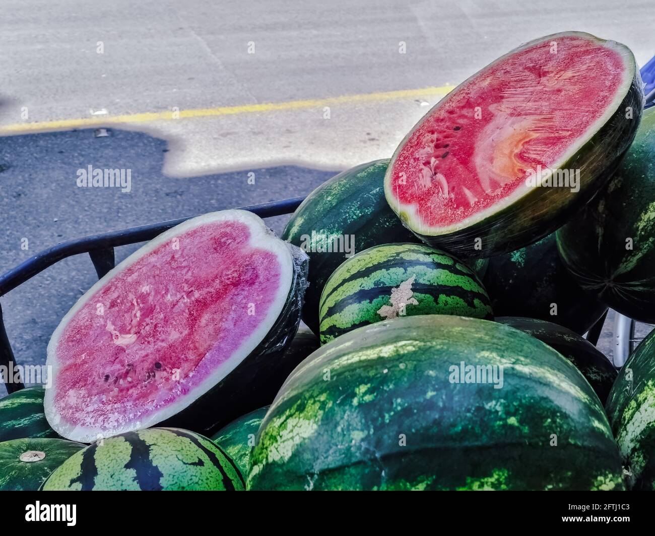 Big watermelons hi-res stock photography and images - Alamy