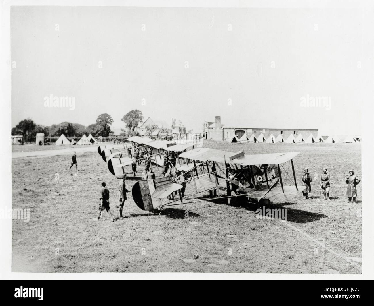 World War One, WWI, Western Front - British aeroplanes, aircraft, about ...