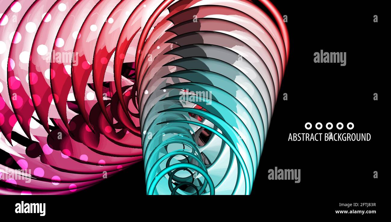 Abstract colorful background graphics template with blended multiple ...