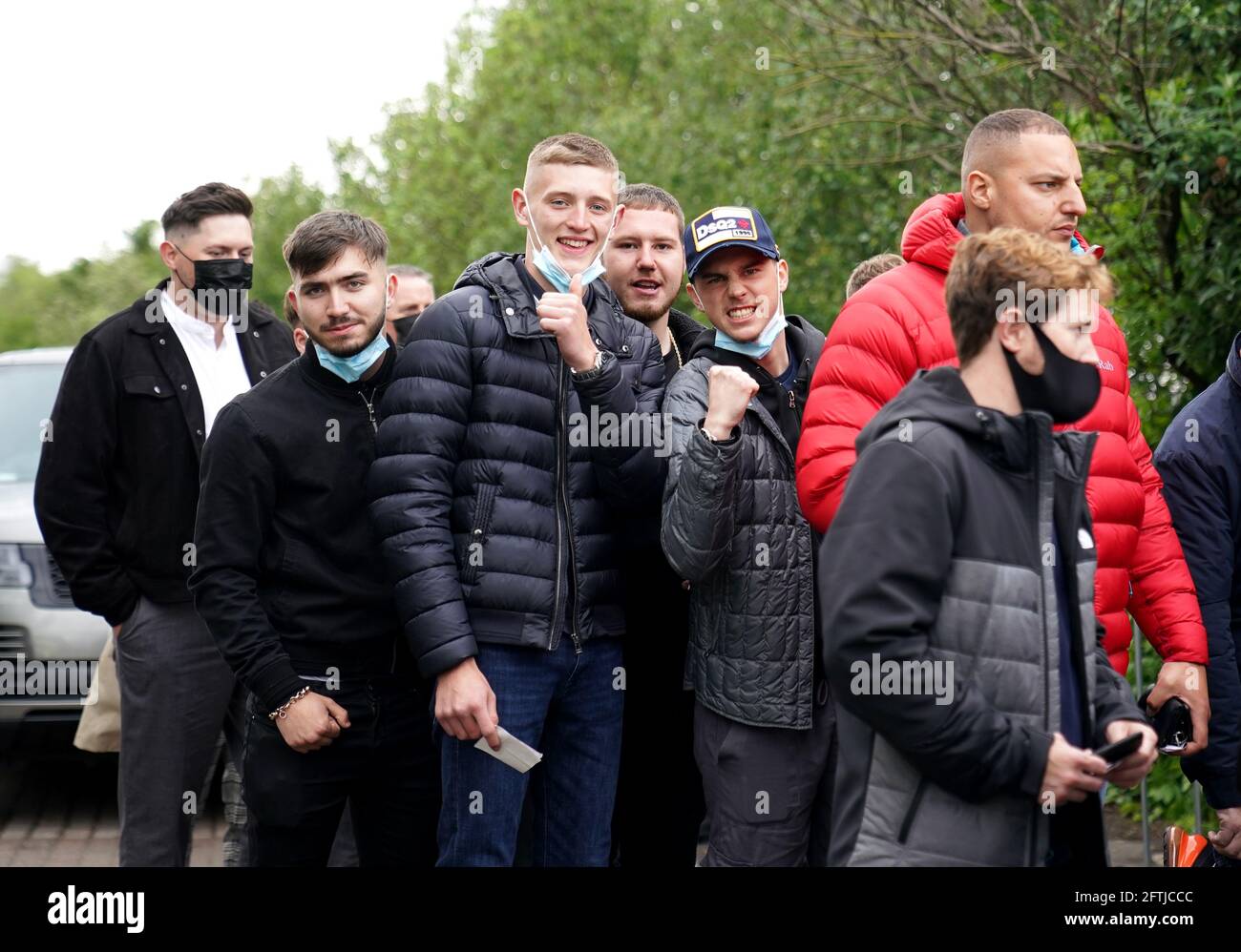 Boxing fans question to get in to the Boxing event at the FlyDSA Arena ...
