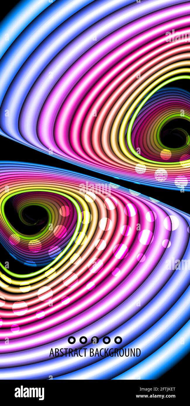 Abstract colorful background graphics template with blended multiple ...