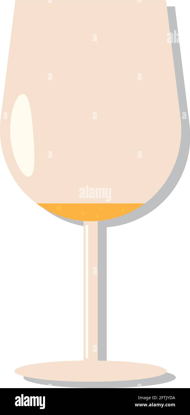 Isolated empty beer glass icon Vector illustration Stock Vector Image ...