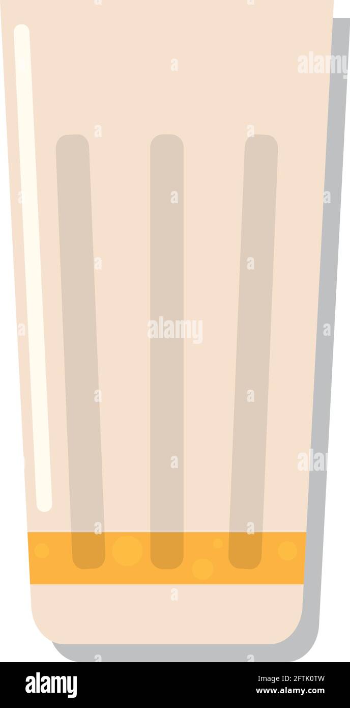 Isolated empty beer glass icon Vector illustration Stock Vector Image ...