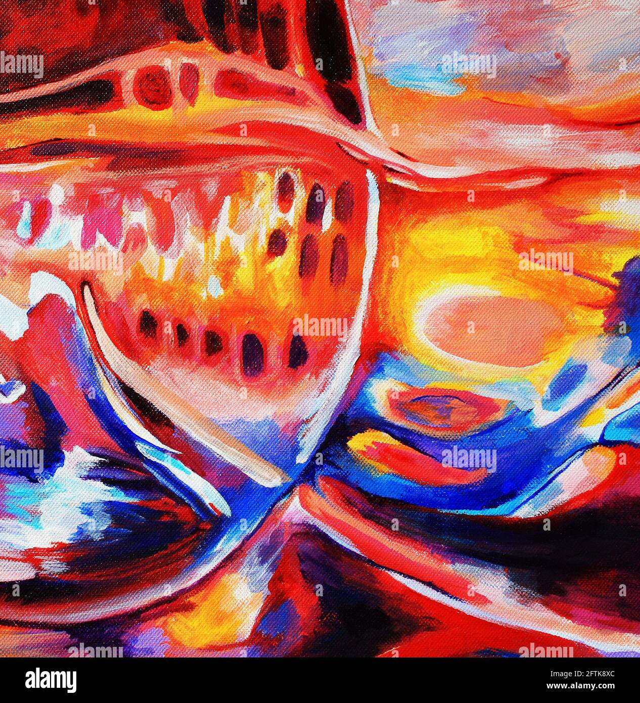 White contrast painting hi-res stock photography and images - Alamy