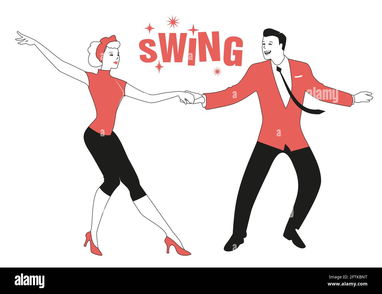Jitterbug Dance Clip Art