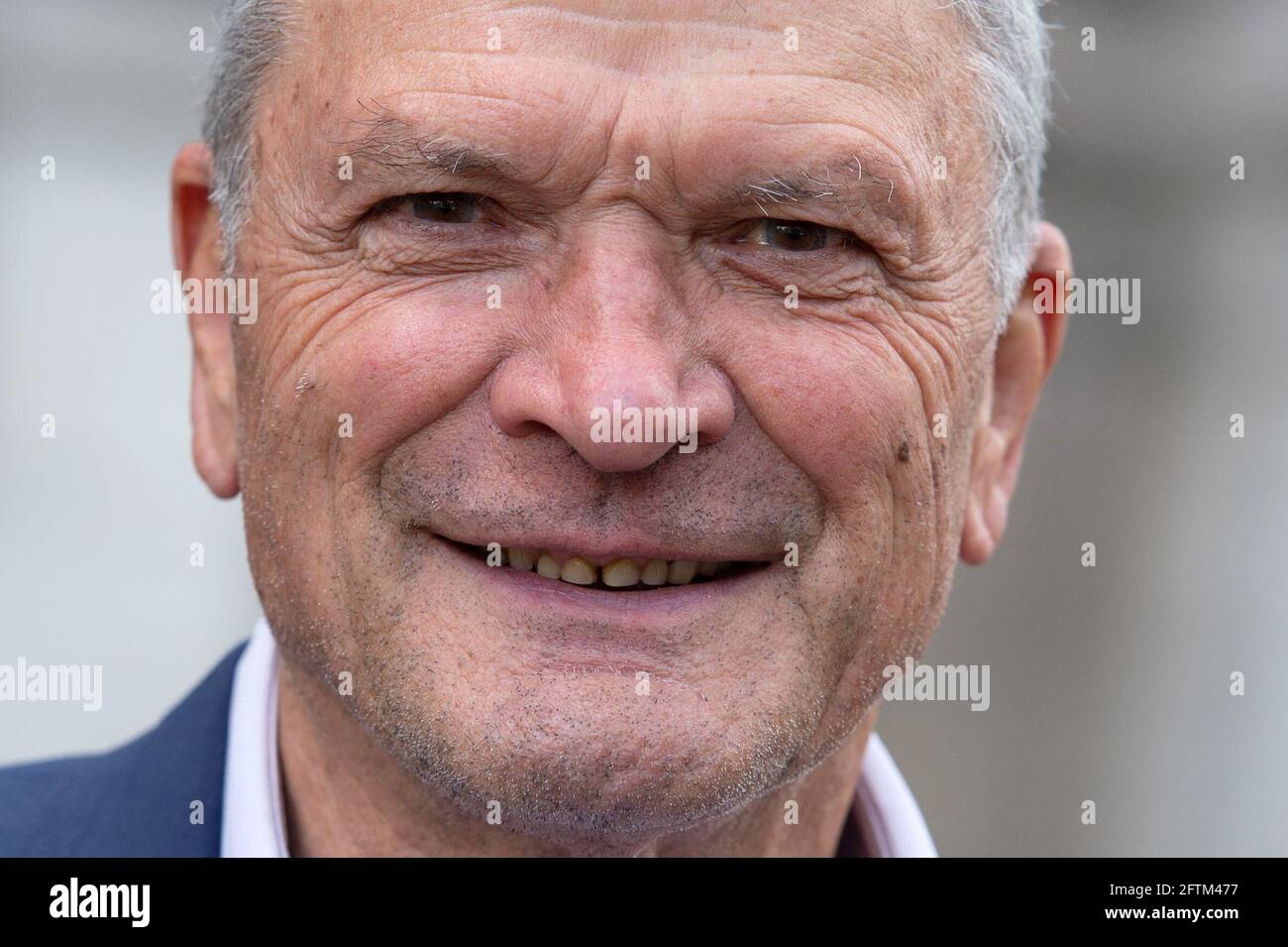 Portrait of Bernard Thevenet as the city of Paris obtains the Label ...