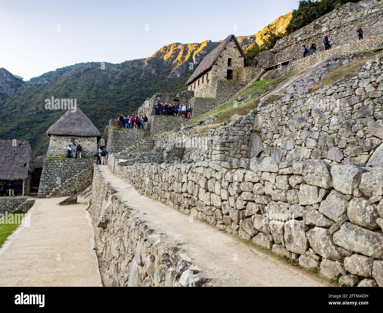 Machu Picchu, Peru - May 22, 2016: View of Machu Picchu from Huayna ...