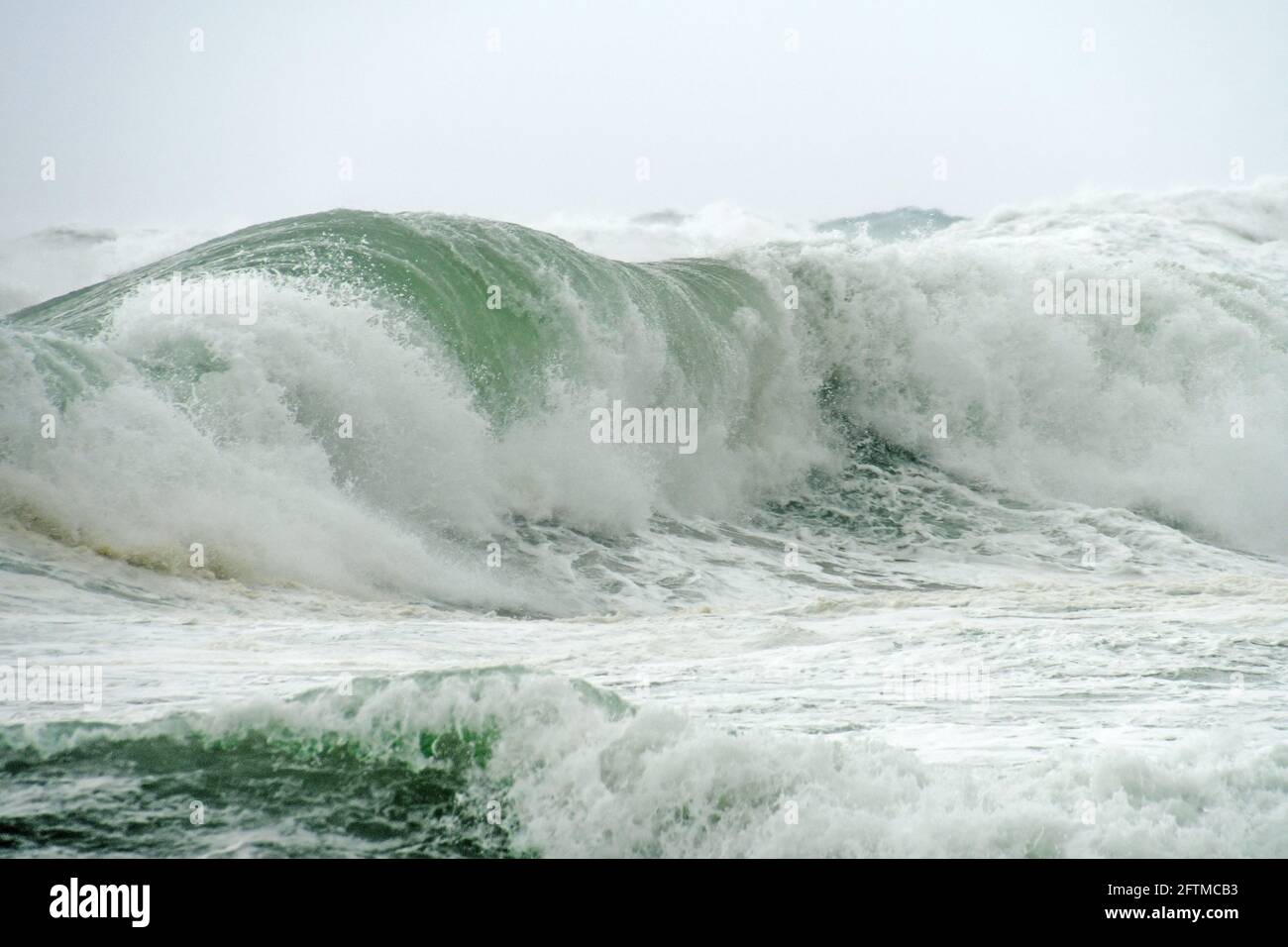 Winter storm waves Stock Photo - Alamy