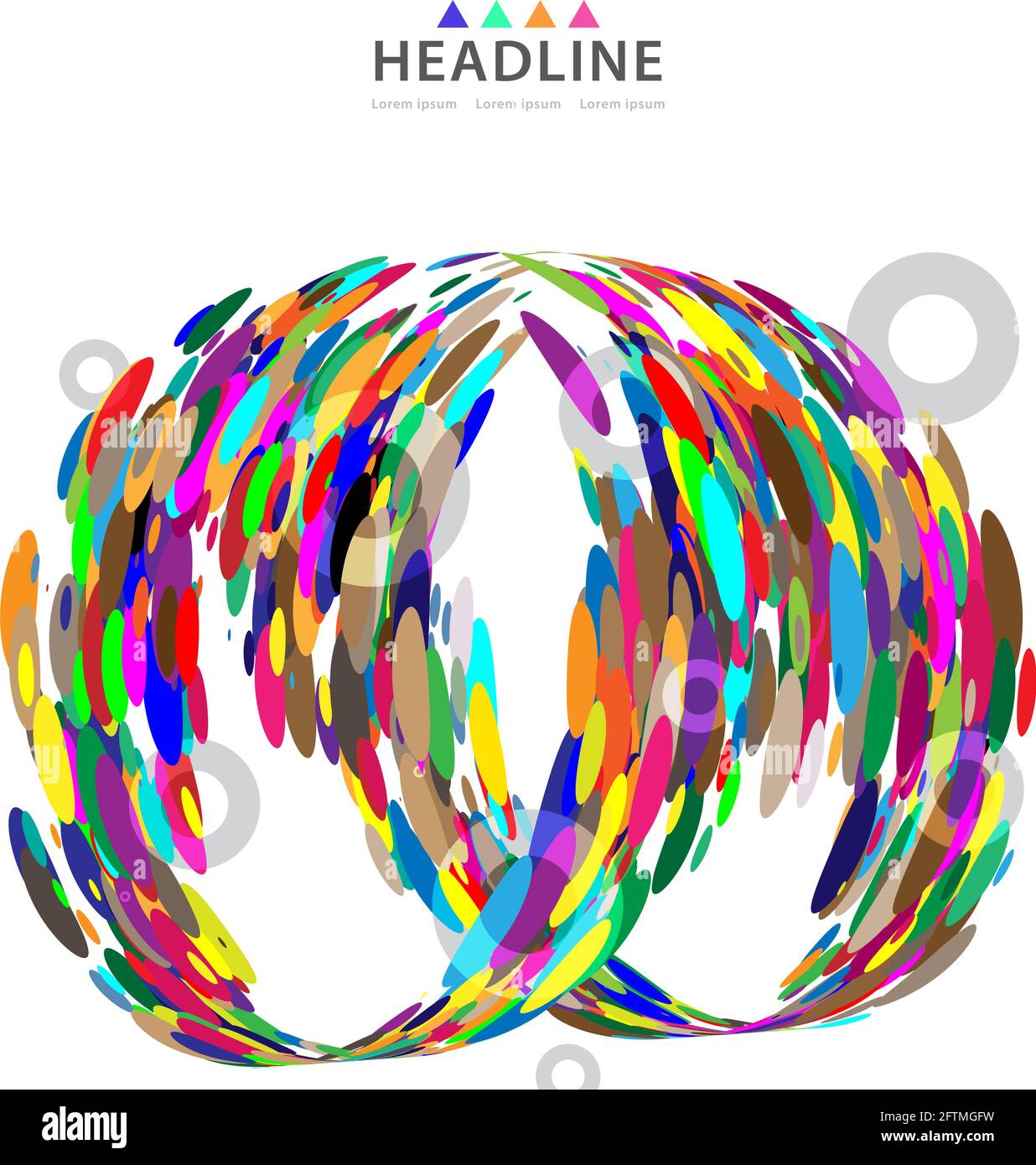 Brochure header layout background template Stock Vector Image & Art - Alamy