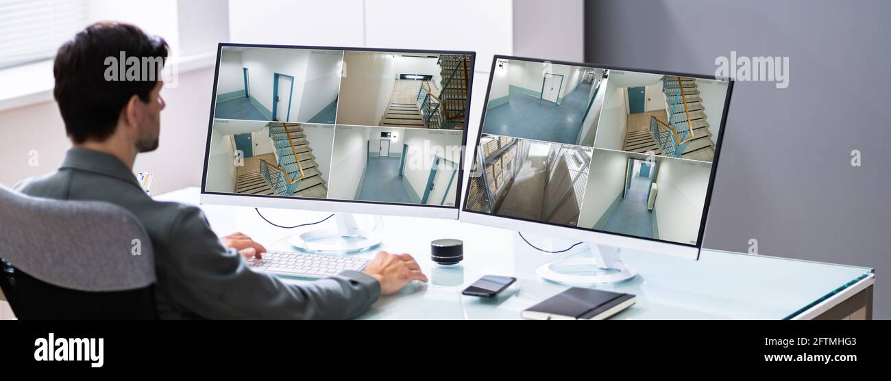 Cctv cameras multiple hi-res stock photography and images - Alamy