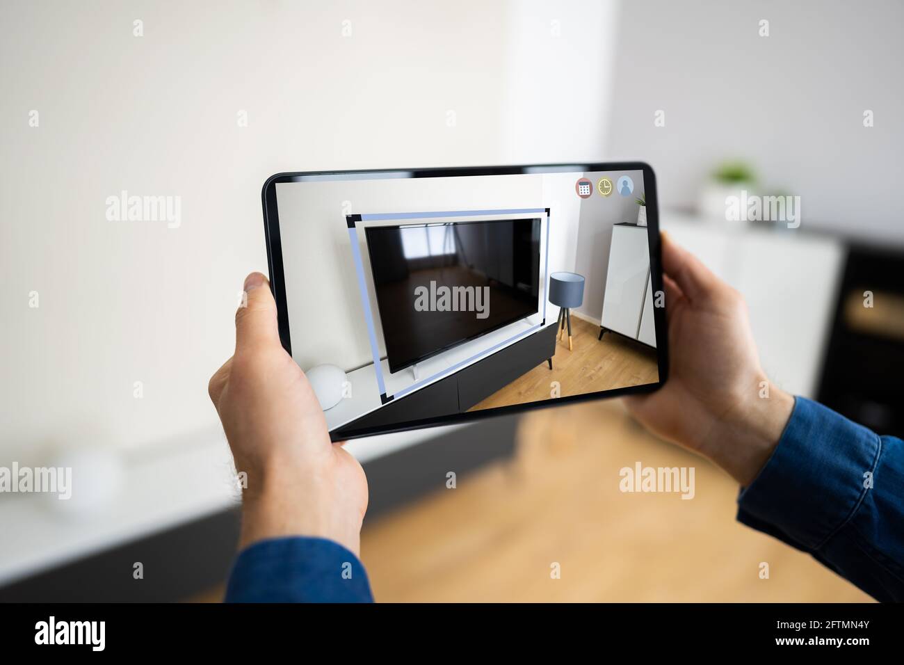 Virtual house illustration hi-res stock photography and images - Alamy