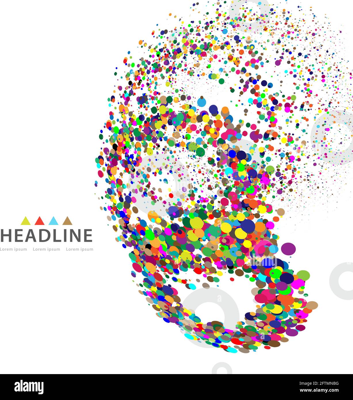 Brochure header layout background template Stock Vector Image & Art - Alamy