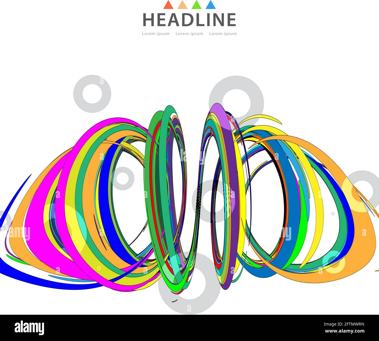Brochure header layout background template Stock Vector Image & Art - Alamy