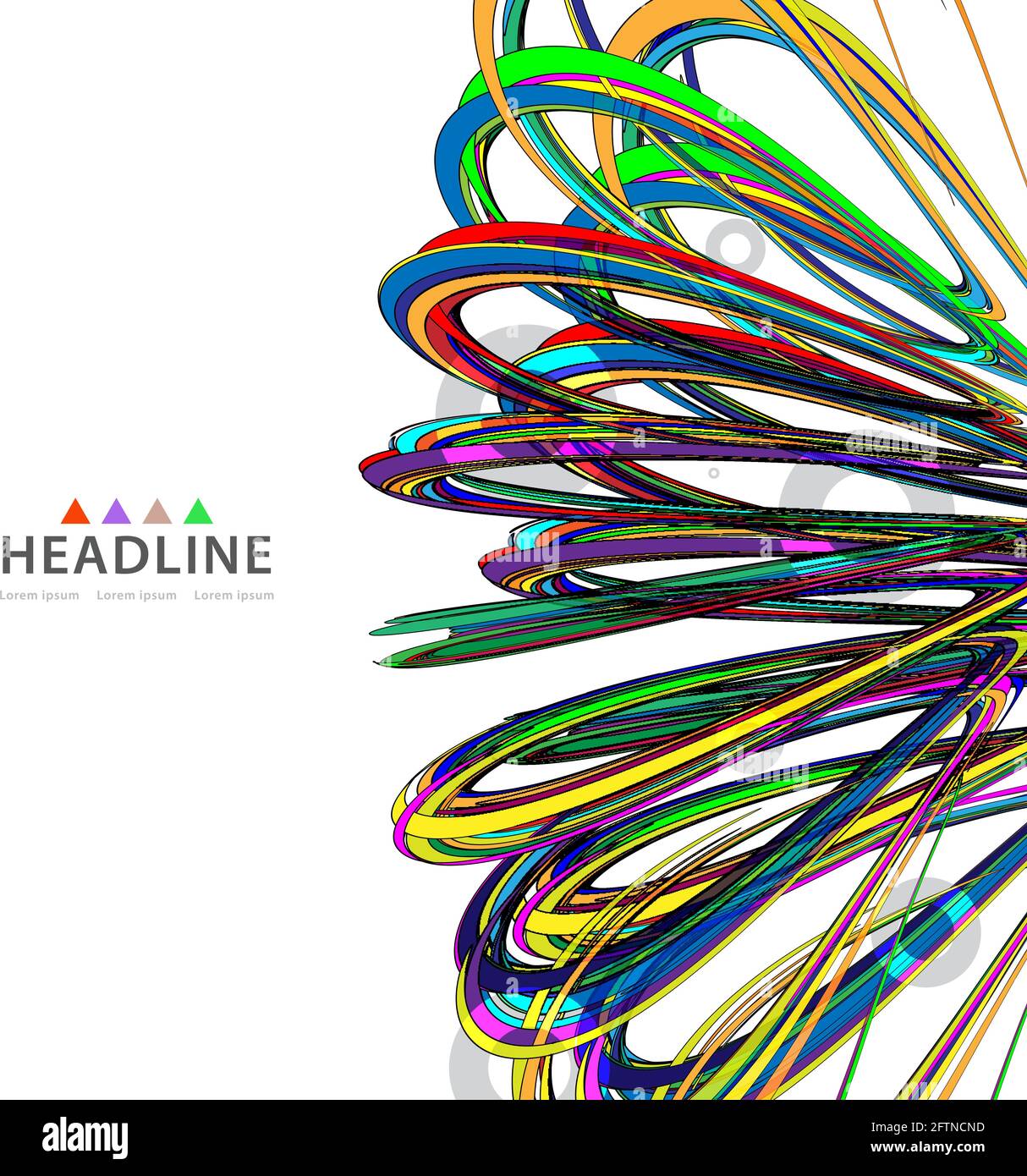 Brochure header layout background template Stock Vector Image & Art - Alamy