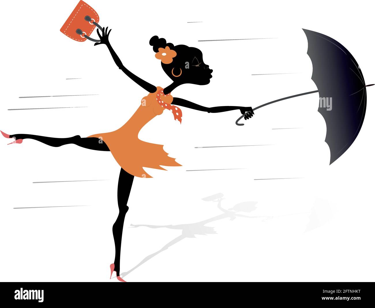 Windy weather Cut Out Stock Images & Pictures - Alamy