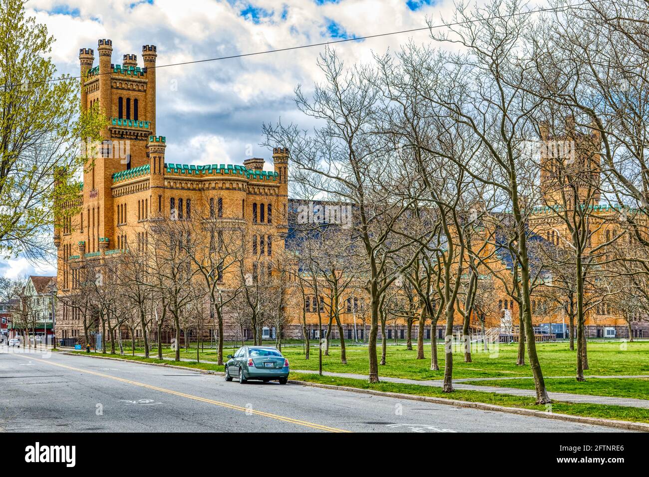 Cranston Street Armory Stock Photo - Alamy
