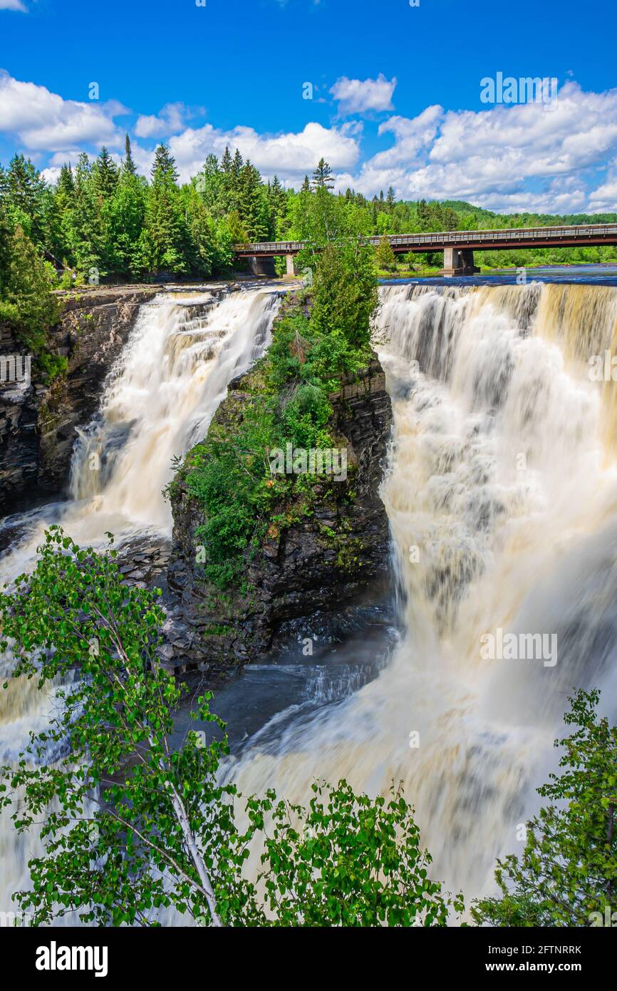 Kakabeka Falls and Cedar Falls Conservation Area Ontario Canada Stock ...