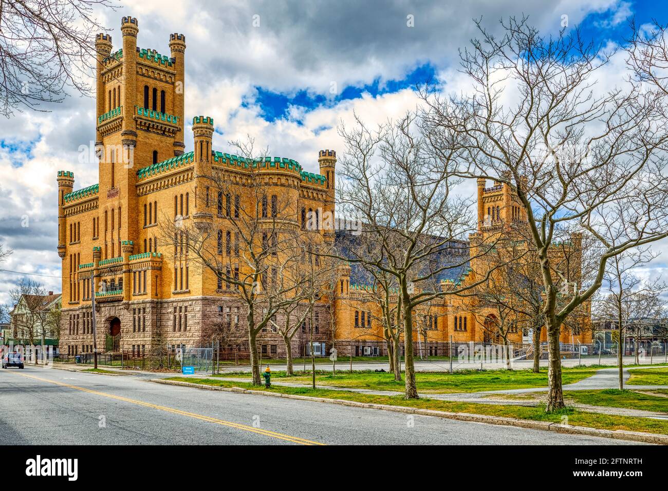 Cranston Street Armory Stock Photo - Alamy