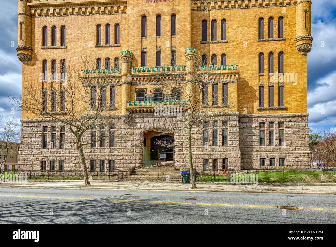Cranston Street Armory Stock Photo - Alamy
