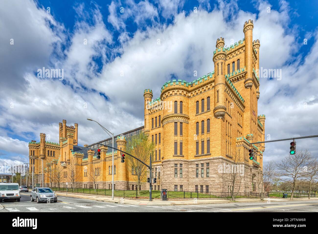 Cranston Street Armory Stock Photo - Alamy