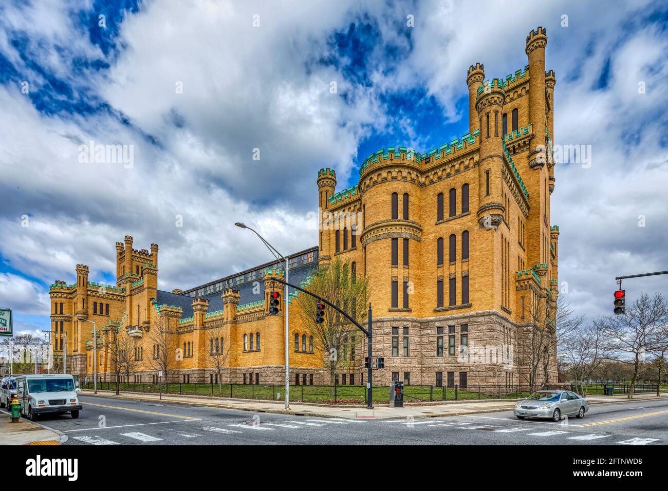 Cranston Street Armory Stock Photo - Alamy