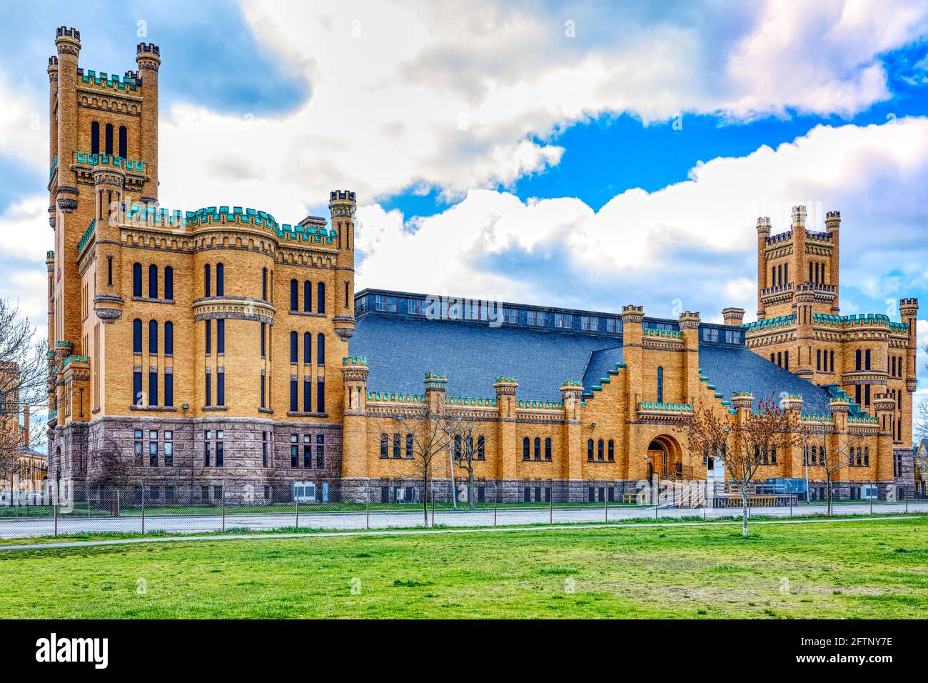 Cranston Street Armory Stock Photo - Alamy